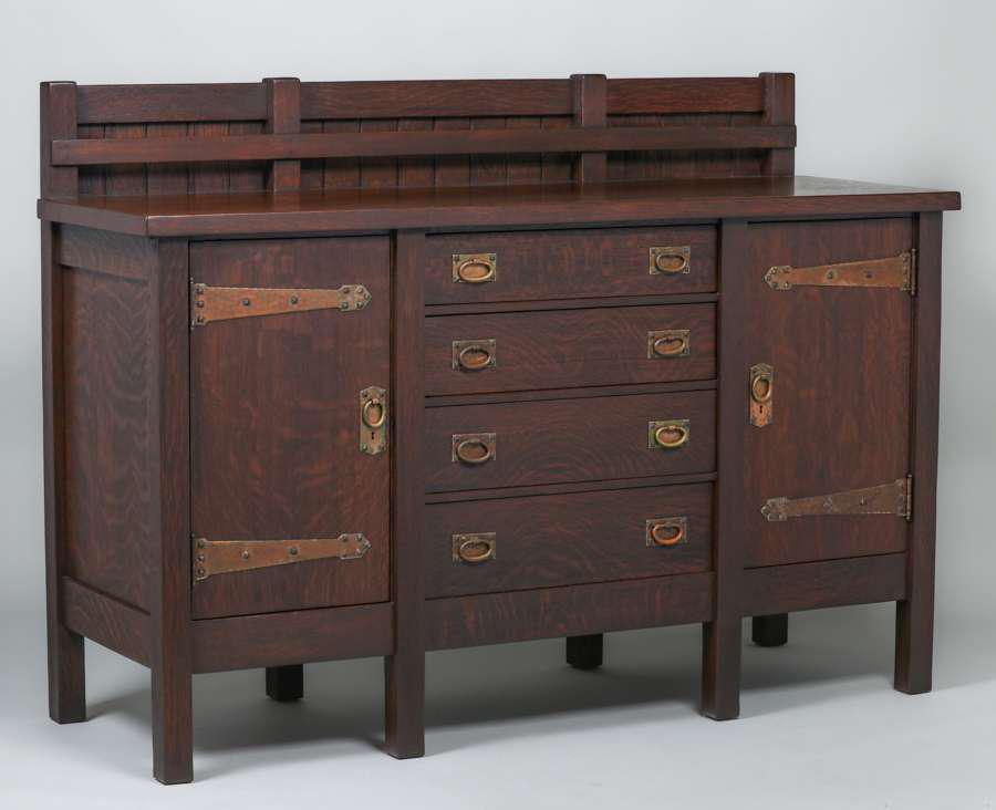 Gustav Stickley Eight-Leg Sideboard c1905 - Mar 27, 2021 | California ...