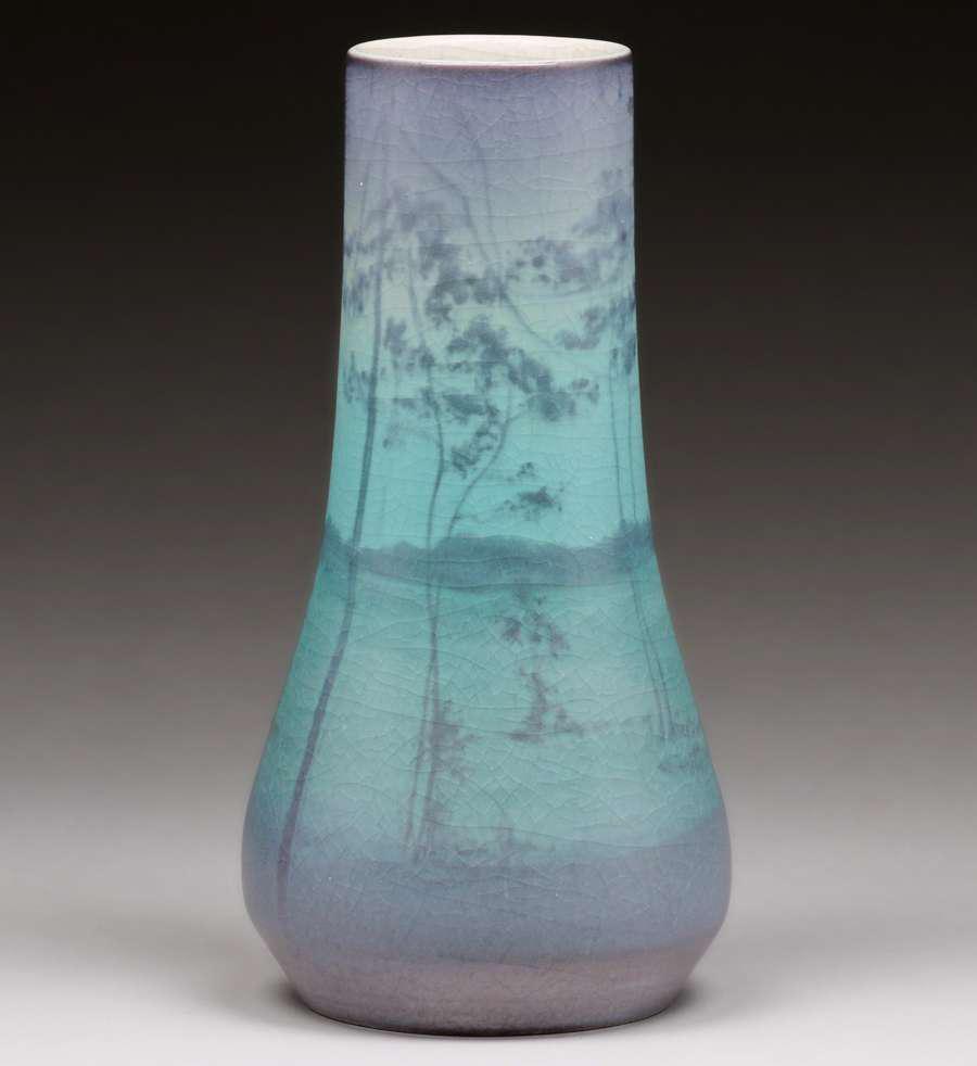 Rookwood Pottery Alice Craven Scenic Vellum Vase 1917 (#0336) on Sep 25 ...