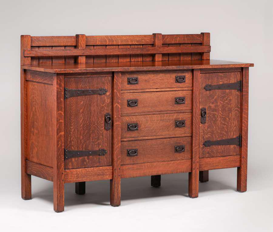 Gustav Stickley Eight-Leg Sideboard c1910 - Mar 26, 2022 | California ...