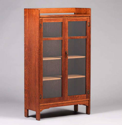 Small Limbert Two Door Bookcase C1910