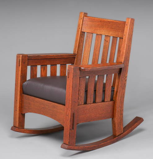 Harden Furniture Co Slatted Rocker c1910s (#0342) on Jun 18, 2022 ...