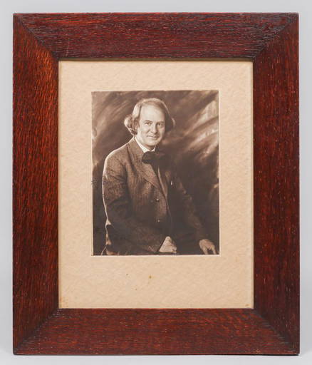 Roycroft Oak Framed Photo of Elbert Hubbard c1910 (#0456) on Jun 18 ...