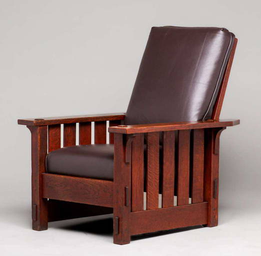 Gustav Stickley #332 Morris Chair C1905