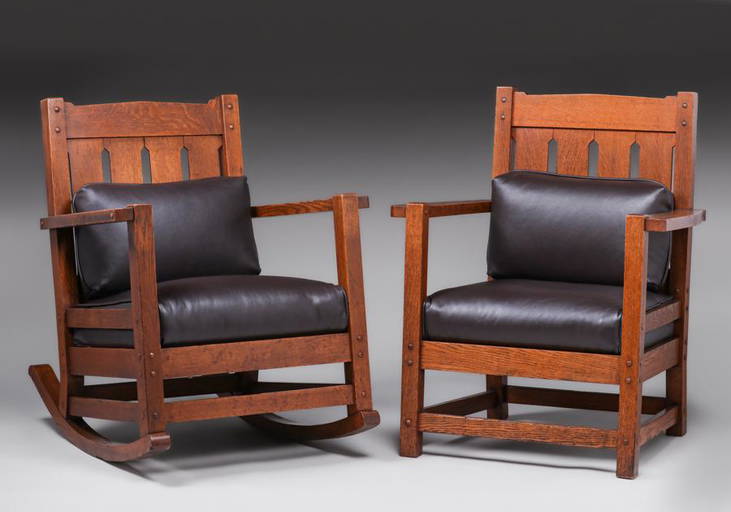 Early Limbert #853 Armchair & #854 Rocker c1903 - Dec 03, 2022 ...