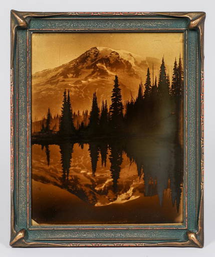 Original Goldtone Orotone Photo Mt Rainier c1920s (#0869) on Dec 03 ...