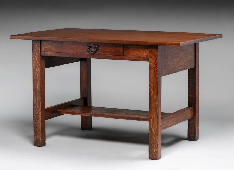 Gustav Stickley Library & Conference Tables for Sale at Auction
