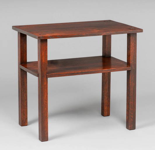 L&jg Stickley Rectangular Side Table C1905 1912