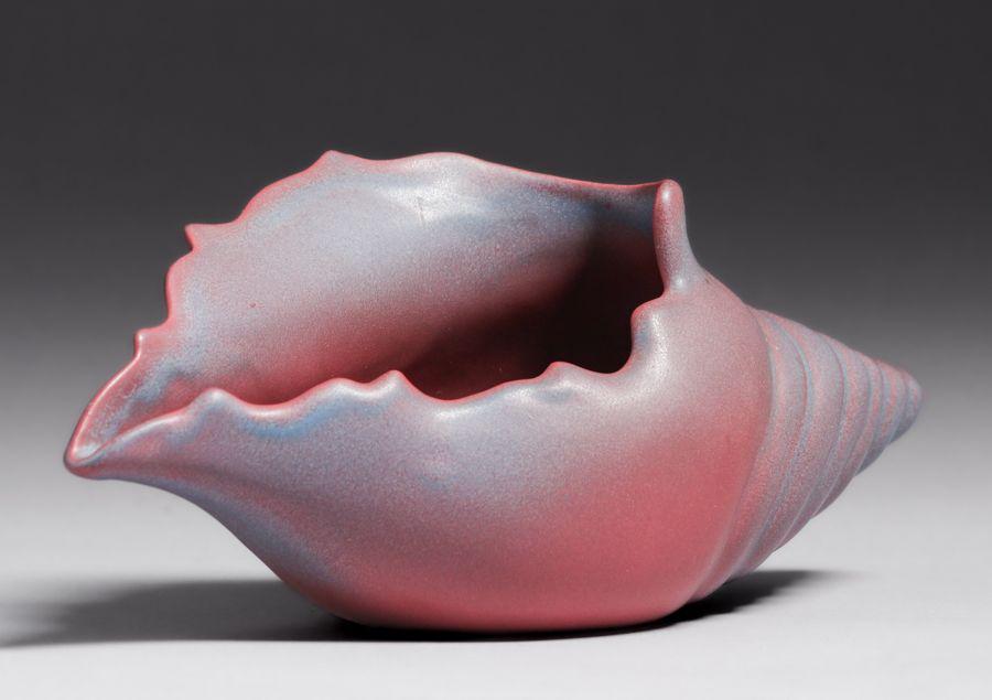 Van Briggle Conch Shell Vase c1960s (#0471) on Mar 18, 2023 ...