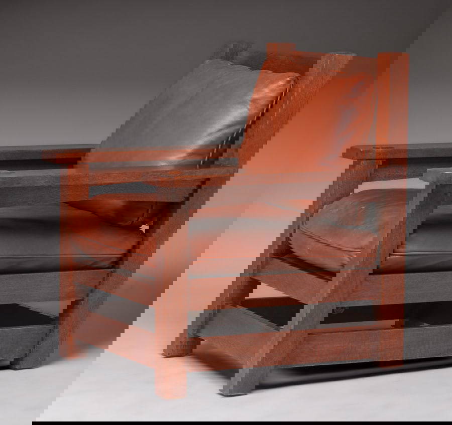 Contemporary Stickley "eastwood" Chair C2005 Auction