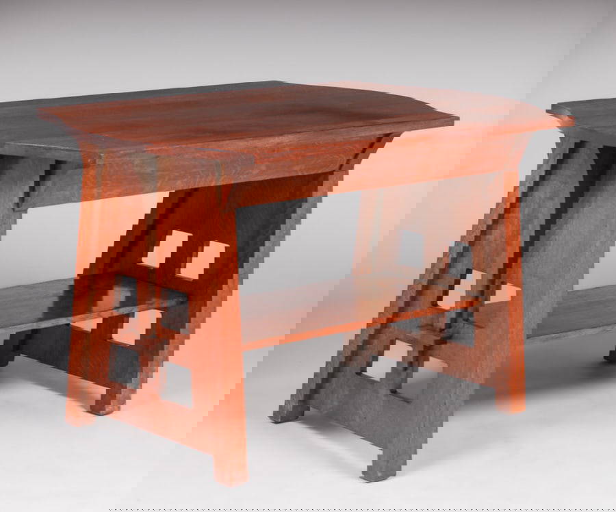 Limbert Cutout Turtle-top Table C1910 Auction