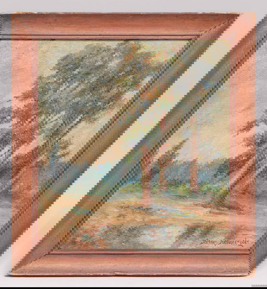 Bertha Stringer Lee (1869-1937) California Landscape Painting C1920s ...