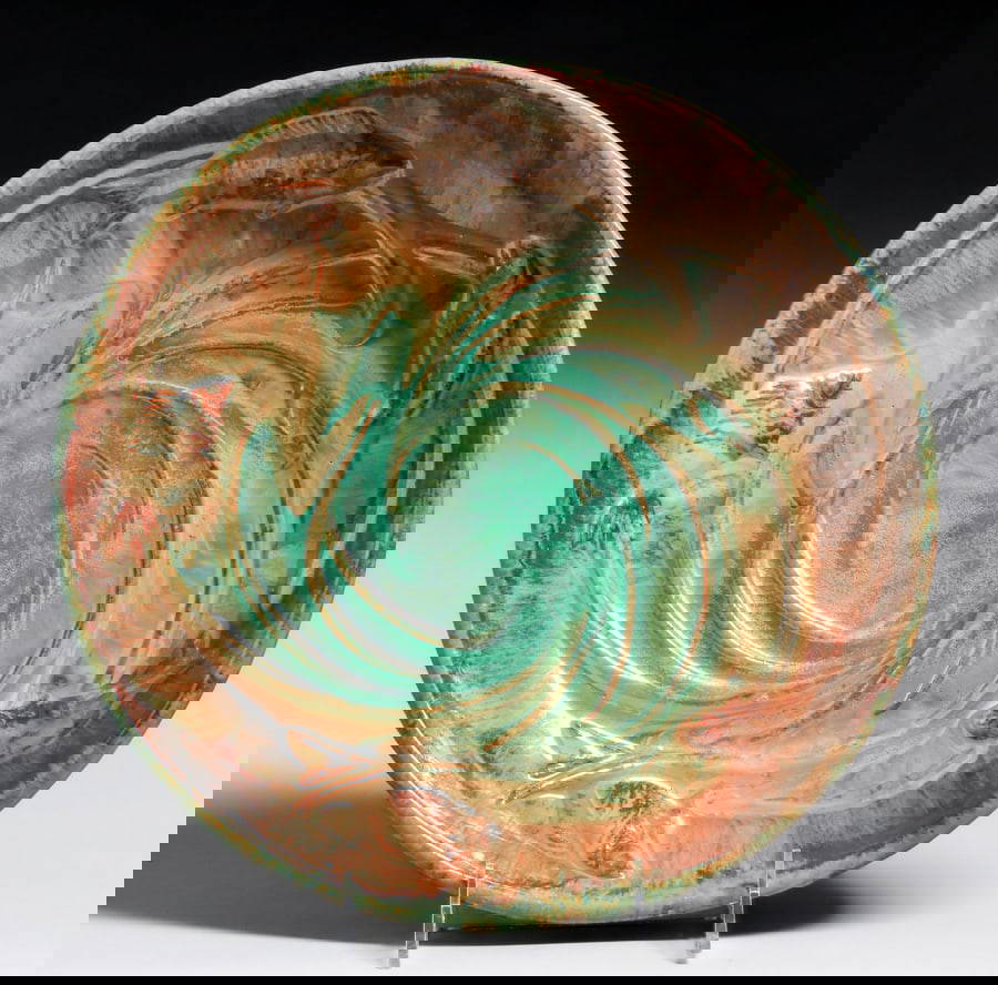 Fulper Pottery Fish Plate C1910s Auction