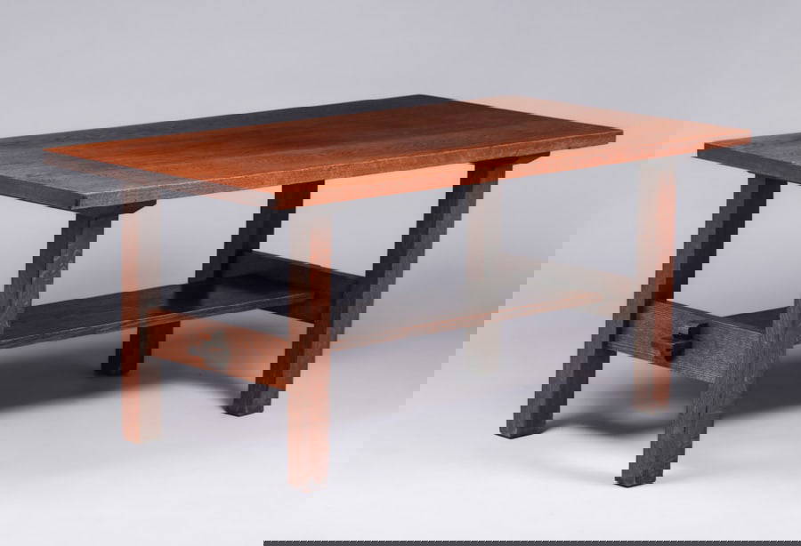 Gustav Stickley #623 Rectangular Dining Table C1910 Auction