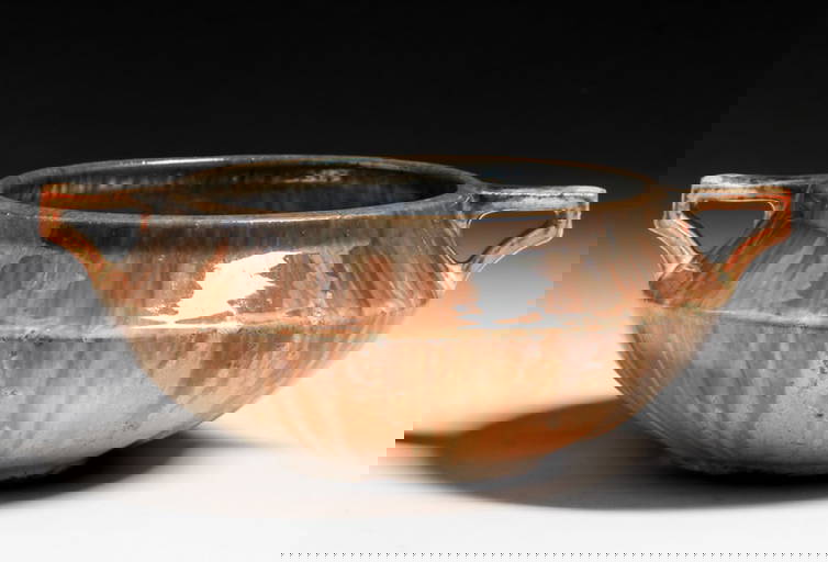 Fulper Pottery Two Handled Flambe Bowl C1910s