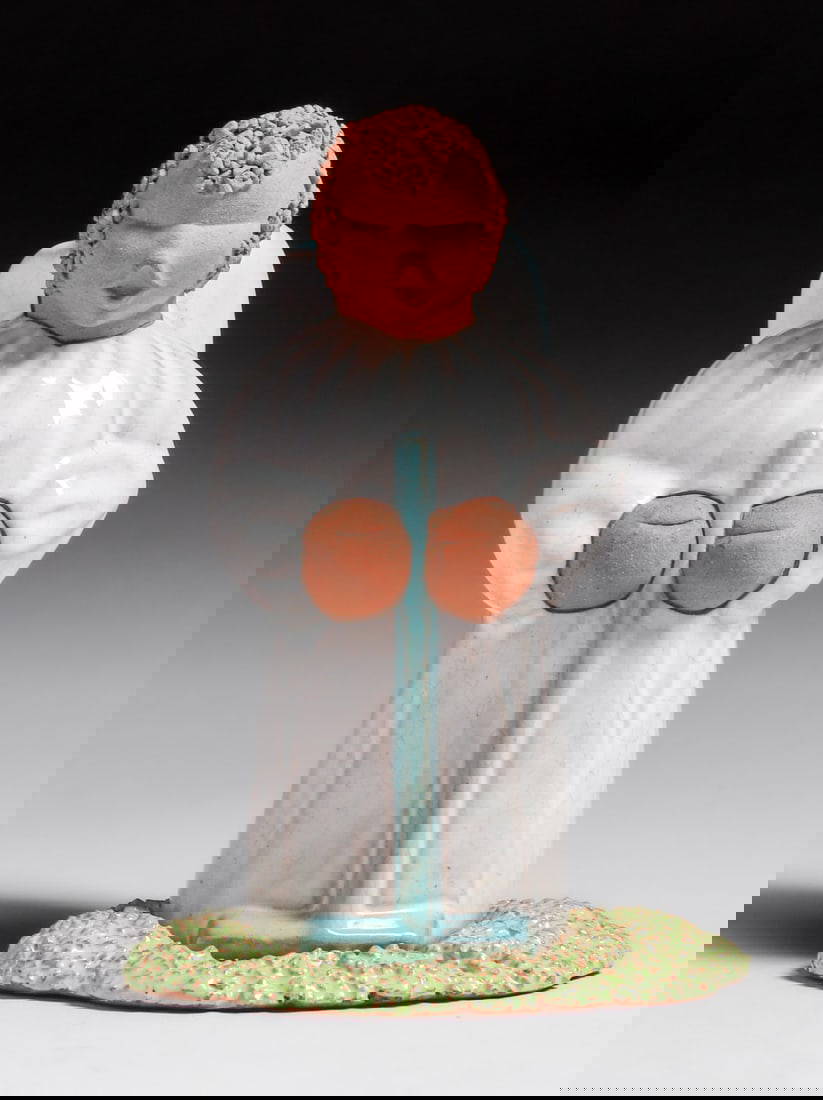 California Faience Kay Kinney (1905-1998) Ceramic Angel C1930s Auction