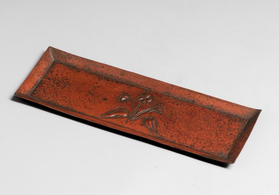Elizabeth Eaton Burton – Christoph Tornoe Hammered Copper Pen Tray ...