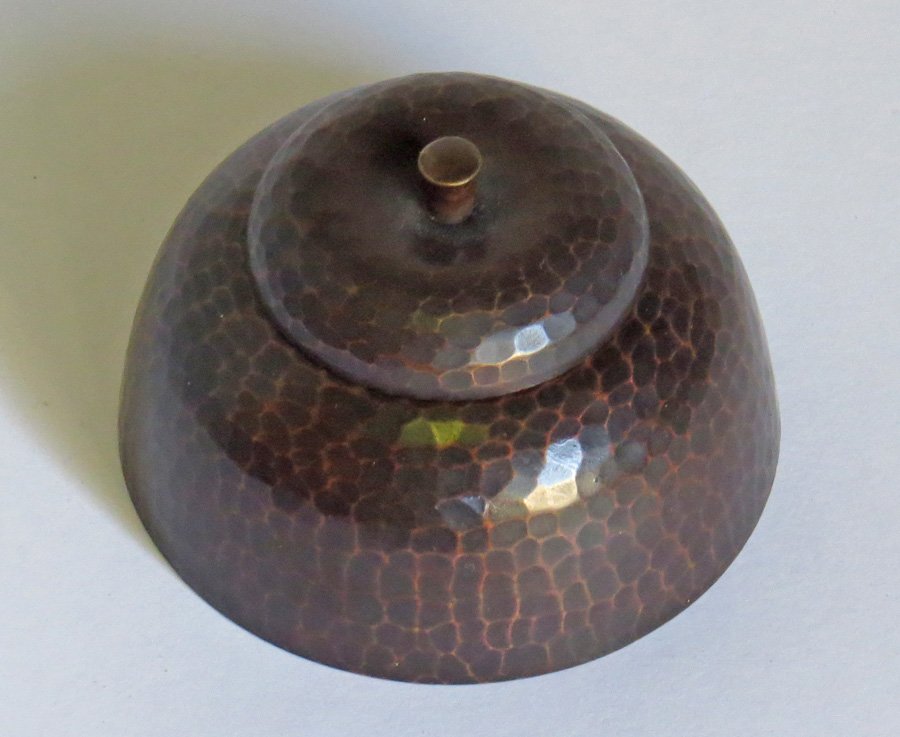 Roycroft Hammered Copper Square Inkwell - Sep 29, 2018 | California ...