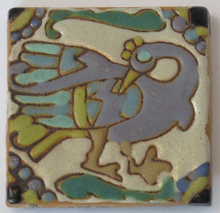 Batchelder Multi-Color Turkey Tile - Jul 13, 2014 | California ...