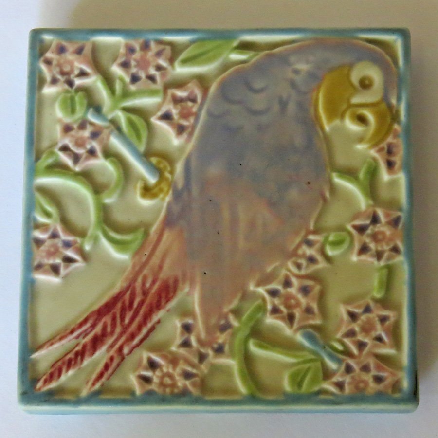Rookwood Parrot Tile 1924 - Jul 13, 2014 | California Historical Design ...