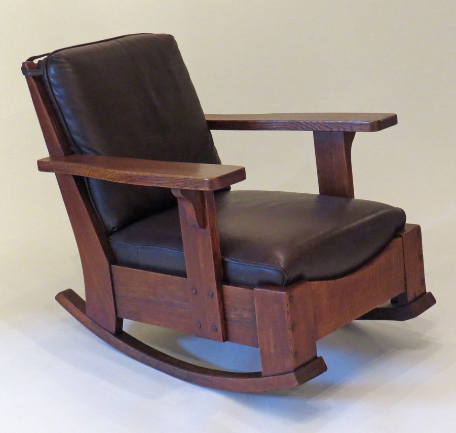 Large Limbert #819 Paddlearm Rocker