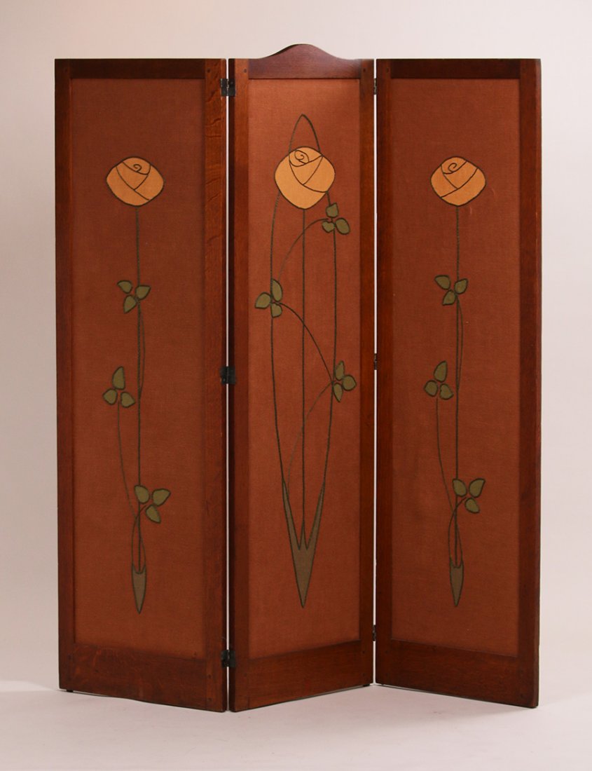 Gustav Stickley 3-Panel Screen - Jun 28, 2015 | California Historical ...