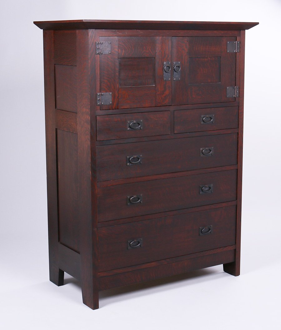 Contemporary Gustav Stickley Tall Chest of Drawers - Jan 31, 2016 ...