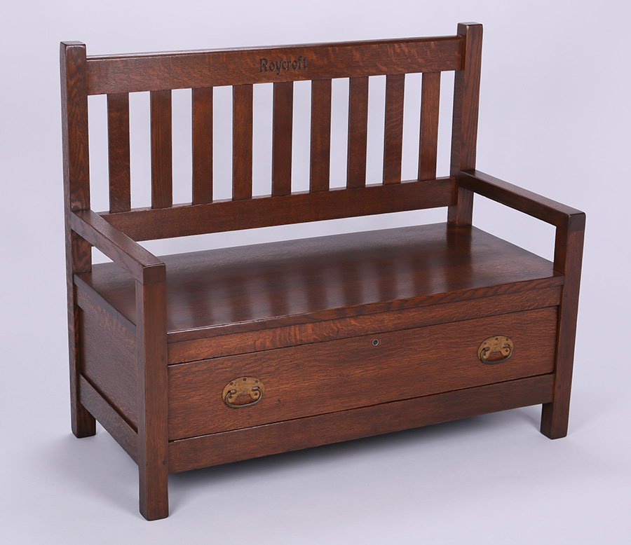 Roycroft Hall Bench