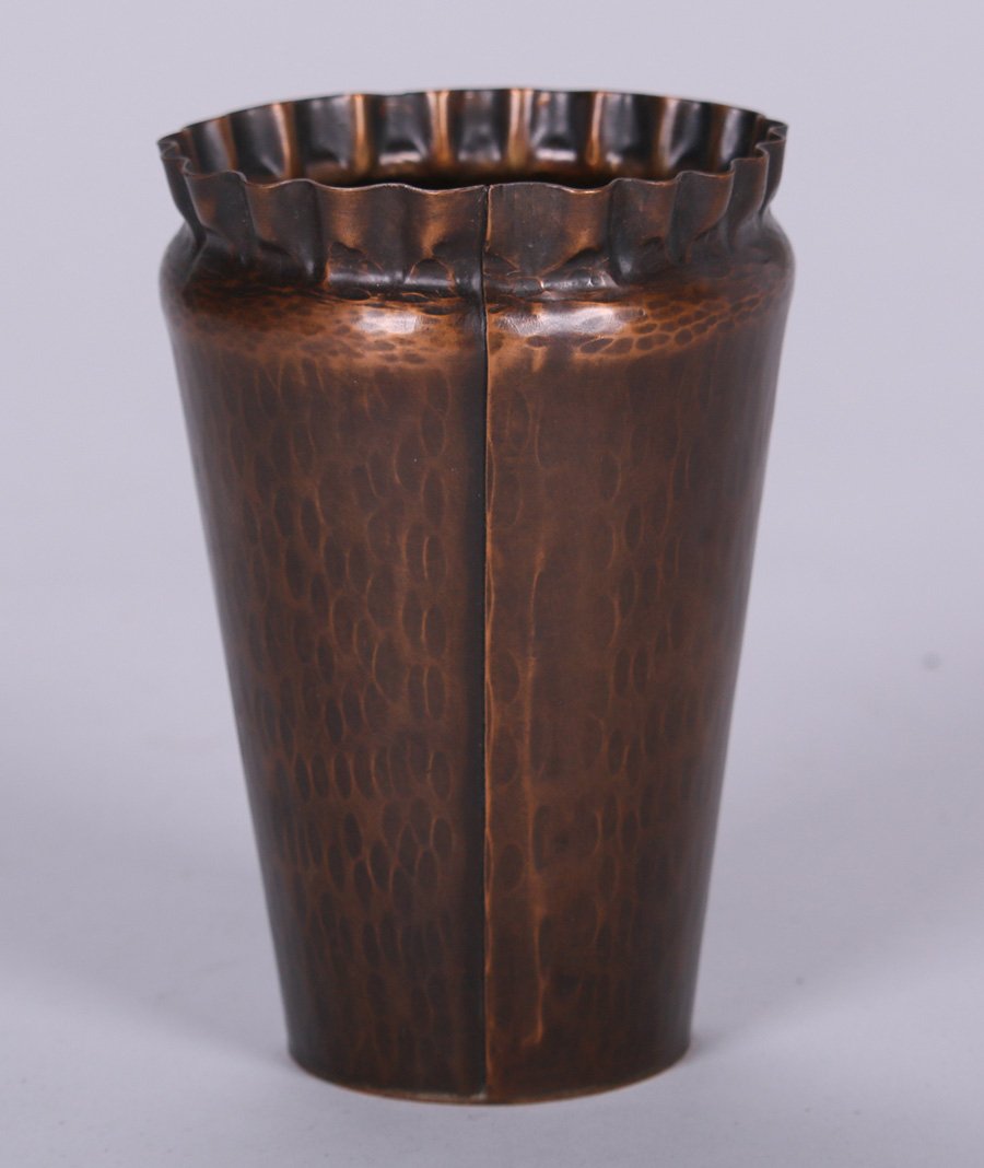 Albert Berry Hammered Copper 2-Handled Vase - Jul 13, 2014 | California ...