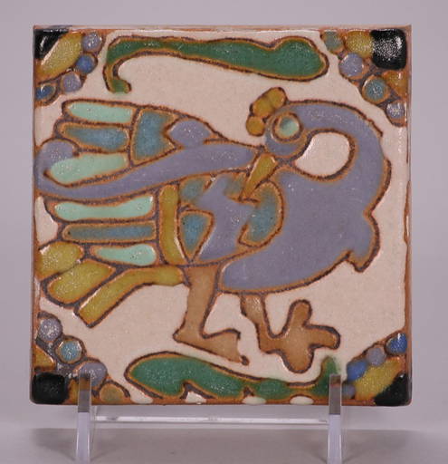 Batchelder Multi-Colored Turkey Tile - Jul 31, 2016 | California ...