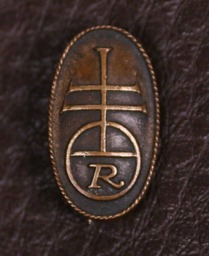 Roycroft Brass Lapel Pin