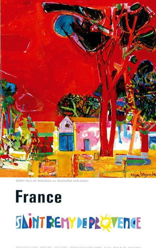 Vintage Roger Bezombes France Saint Remy De Provence