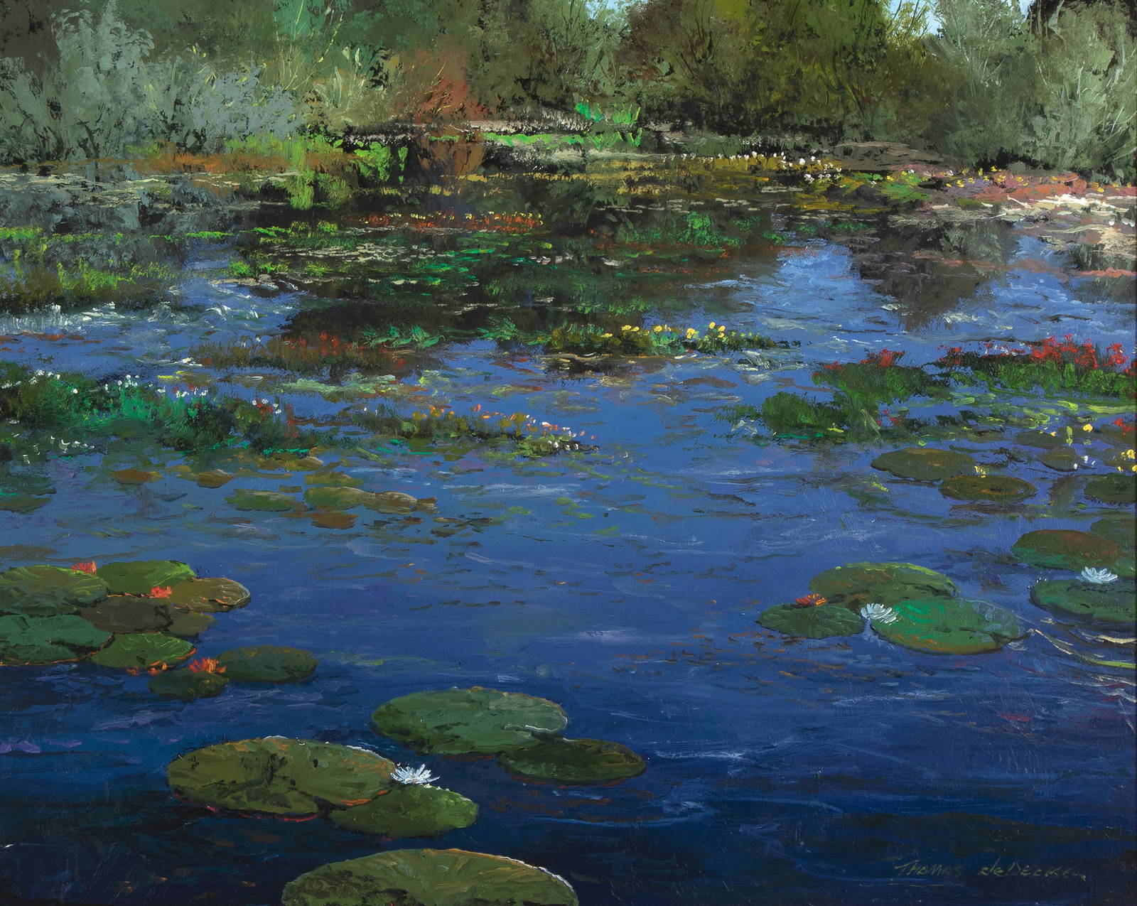 Thomas De Decker, Lilies And Flowers - Nov 06, 2021 | Santa Fe Art ...