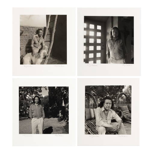 Ray Belcher, Four Photographs Of Fritz Scholder