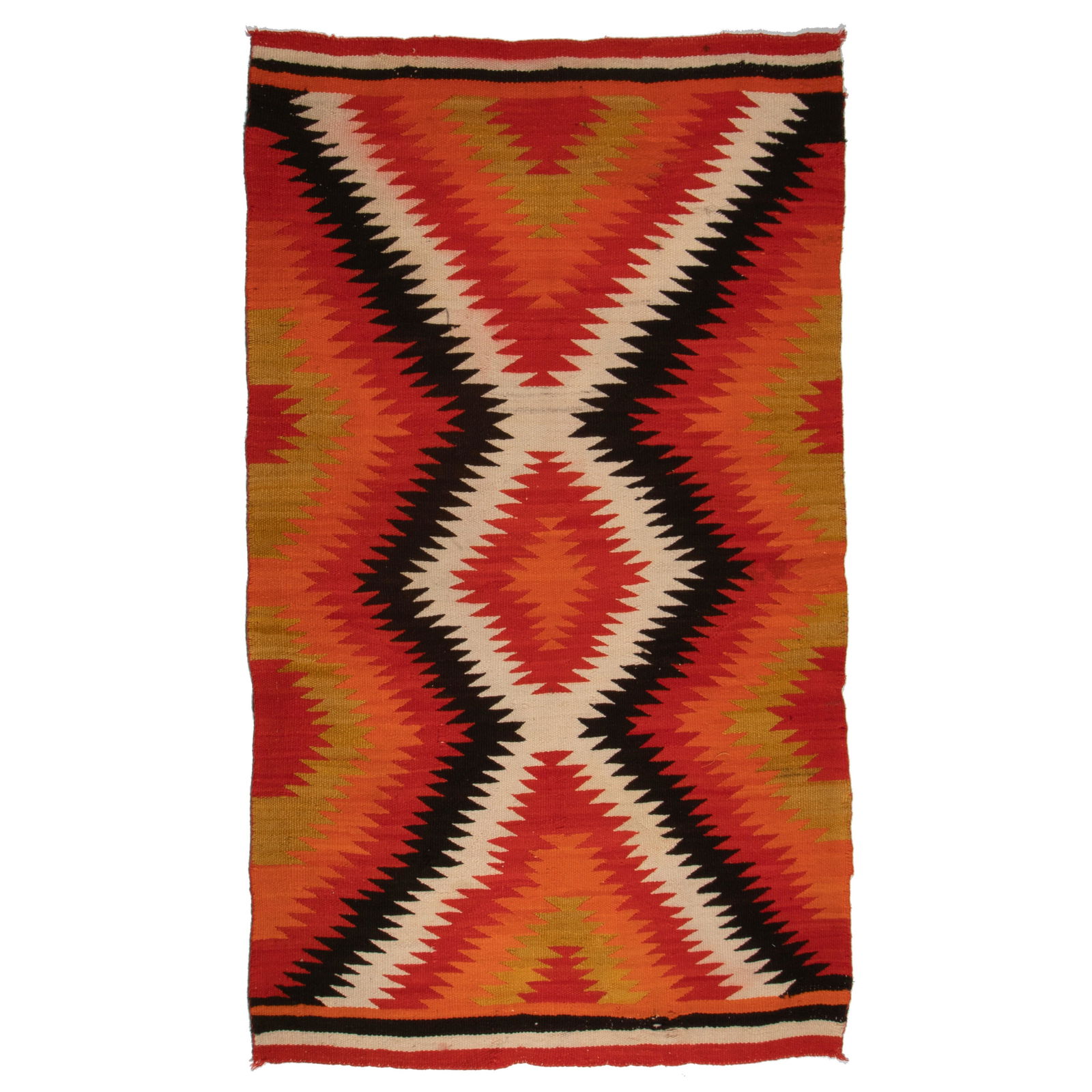 Dine [navajo], Transitional Textile, Ca. 1890