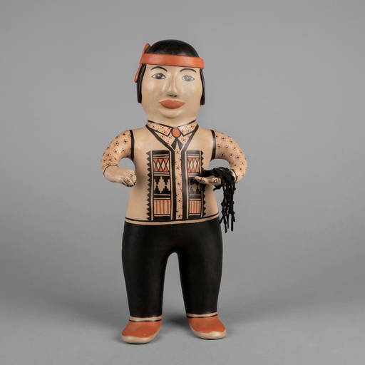 Mary Janice Ortiz, Polychrome Male Figure