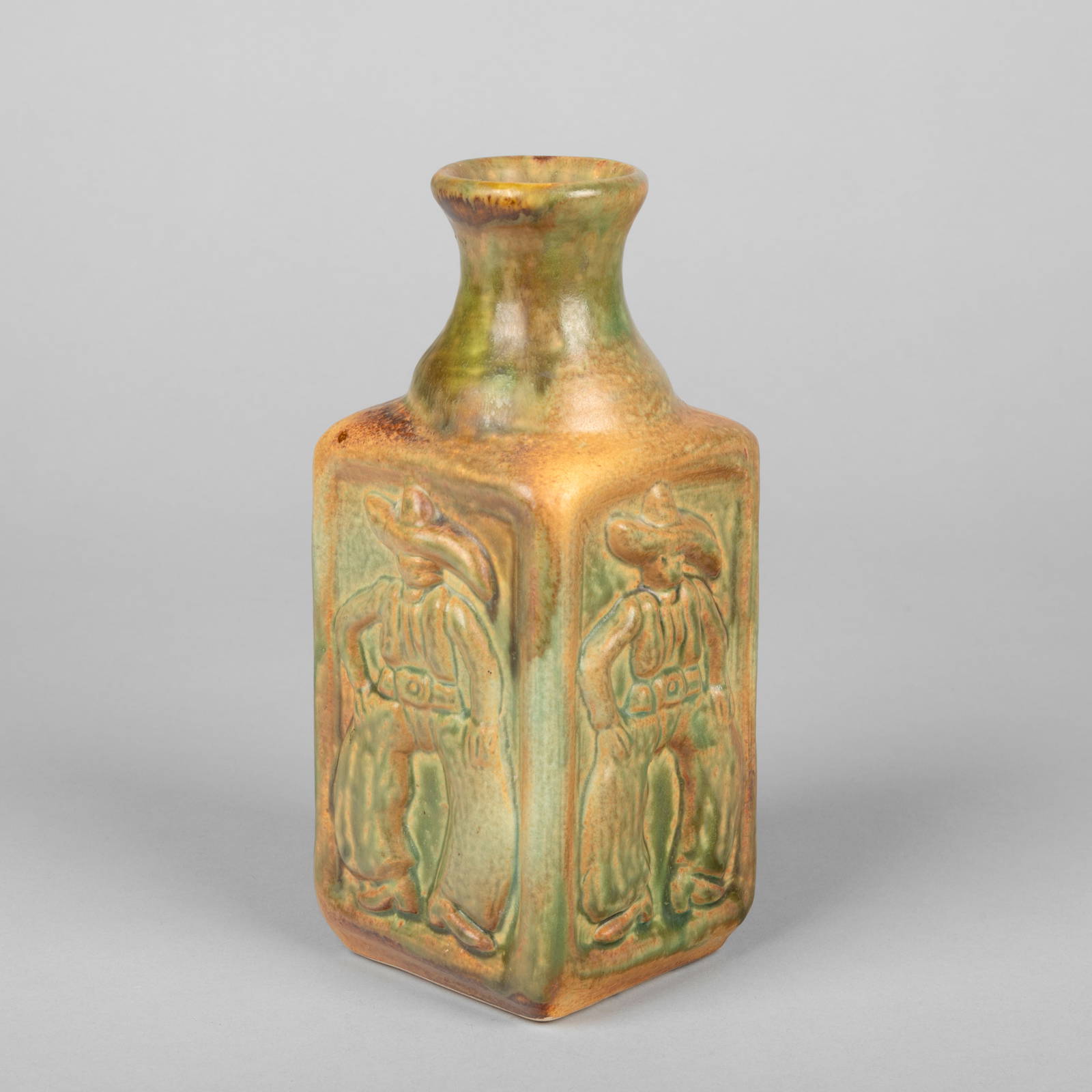 Harding Black, Cowboy Bottle, 1972 Auction