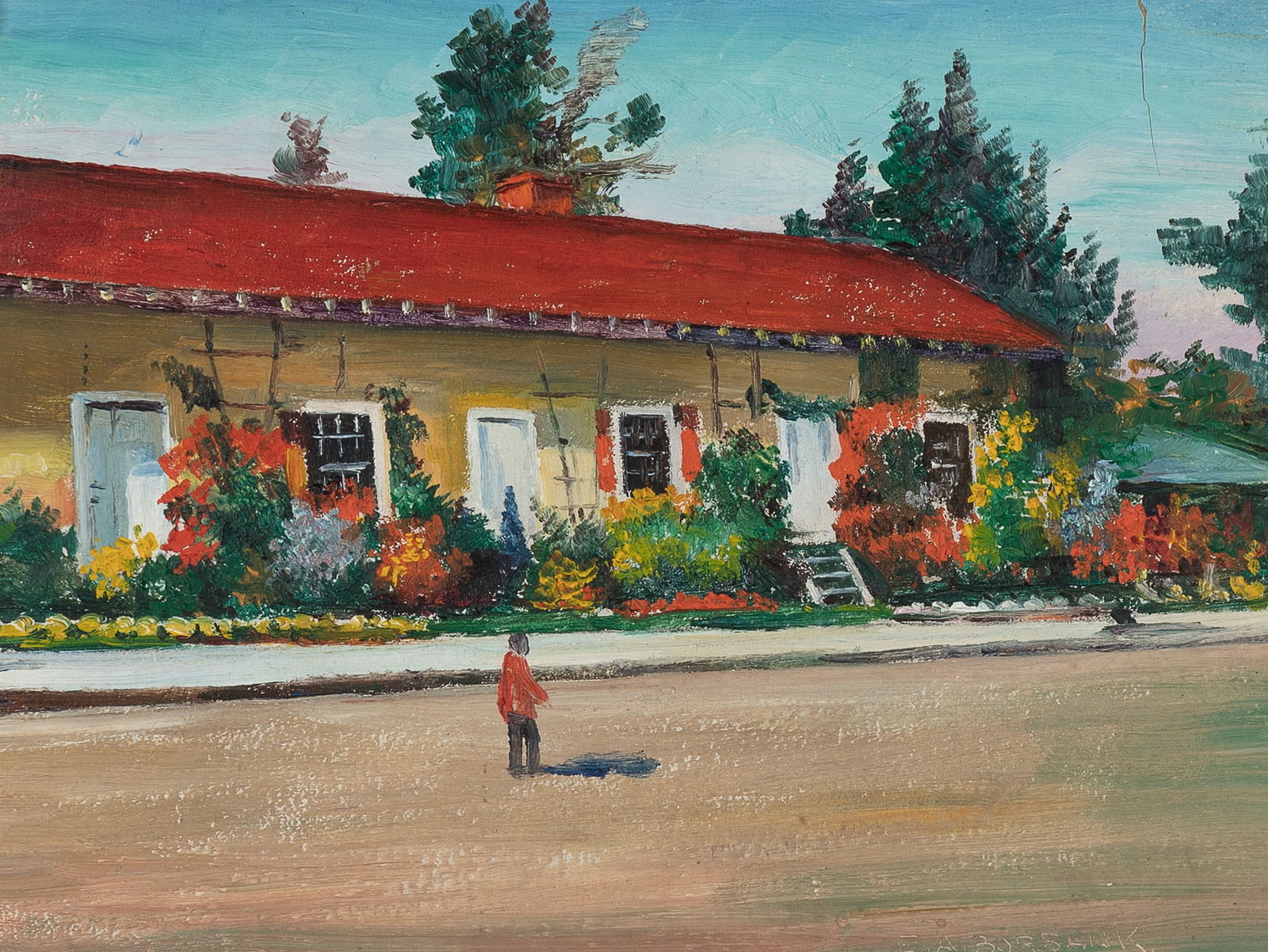 Elbridge Ayer Burbank, First Theatre, Monterey, California Auction