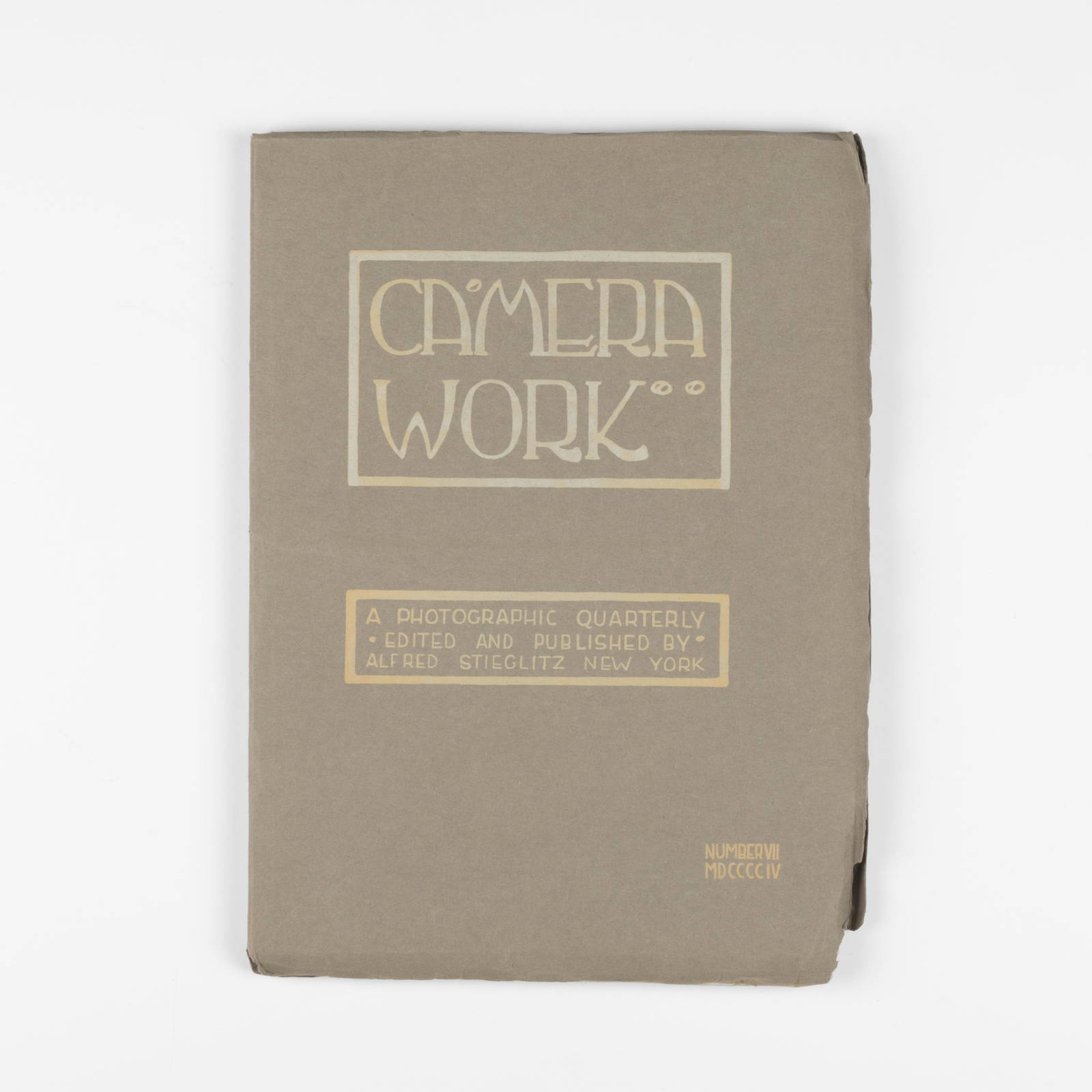 Alfred Stieglitz, Camera Work Issue #7, 1904 Auction