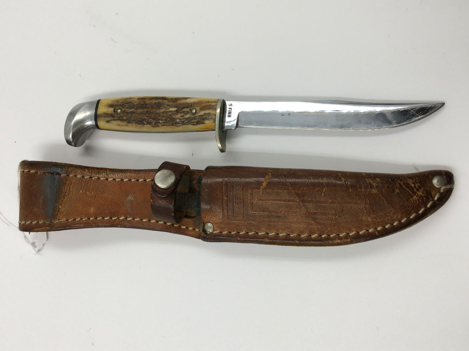 Case XX 5 Finn Fixed Blade Knife and Sheath - Sep 24, 2022 | Rossville ...