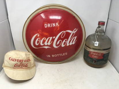 Coca Cola Coke 1 Gal Syrup Jar