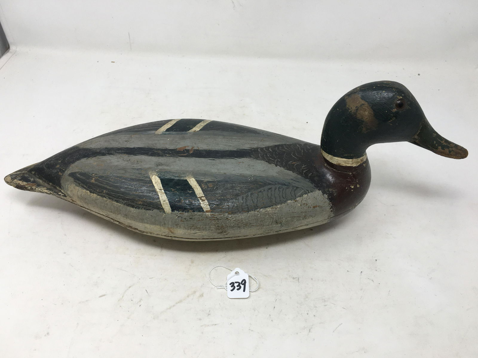 Robert Elliston Mallard Drake Decoy