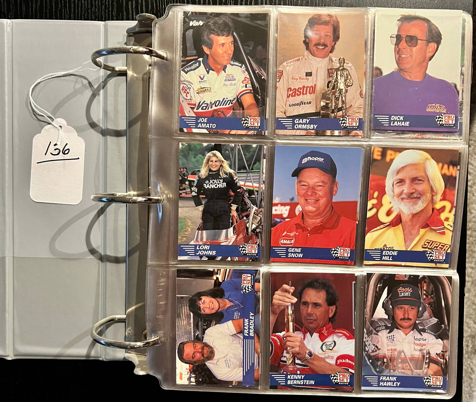 Auto Racing Trading Cards Pro Sets Auction