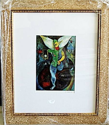 Framed Lithograph by Marc Chagall (#0099) on Aug 31, 2017 | Wholesale ...