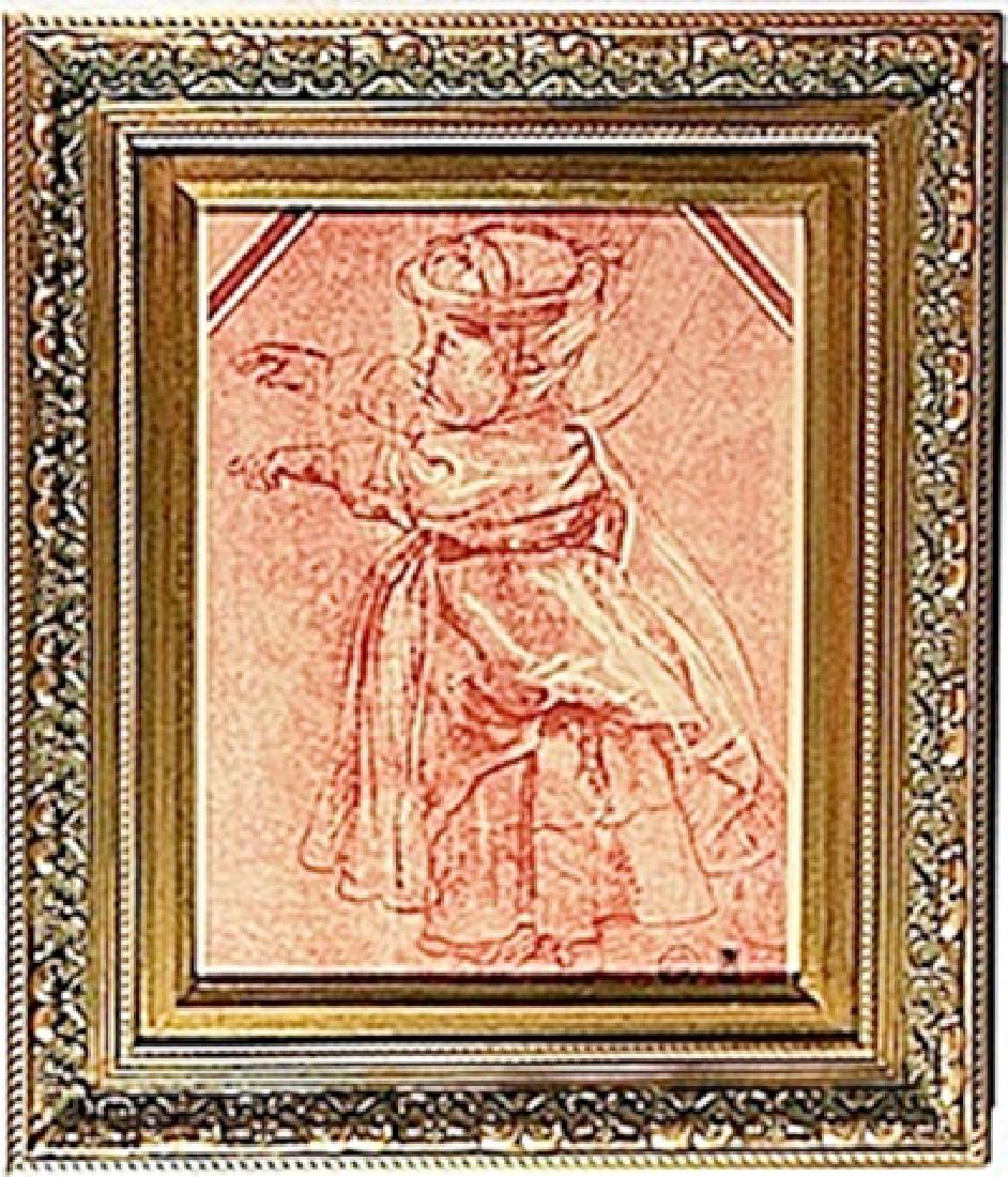 Museum Stamped Lithograph