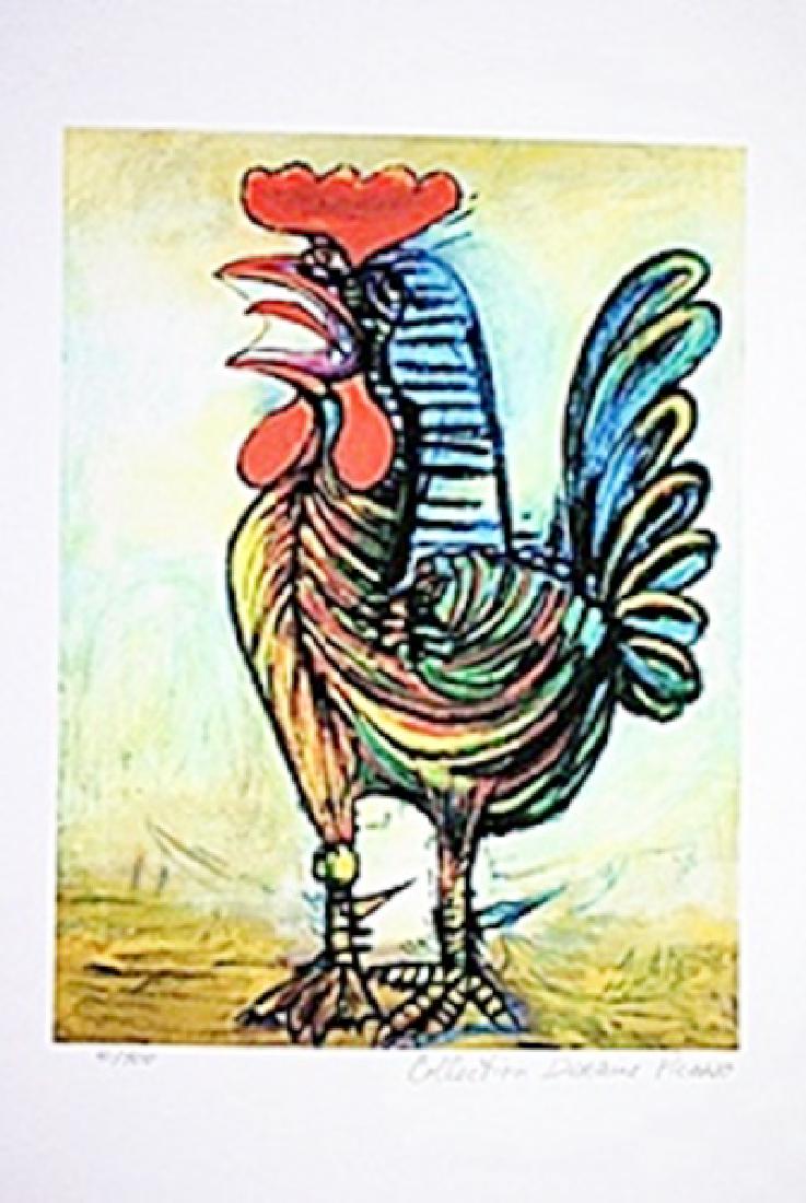 Picasso Limited Edition Le Coq From Collection