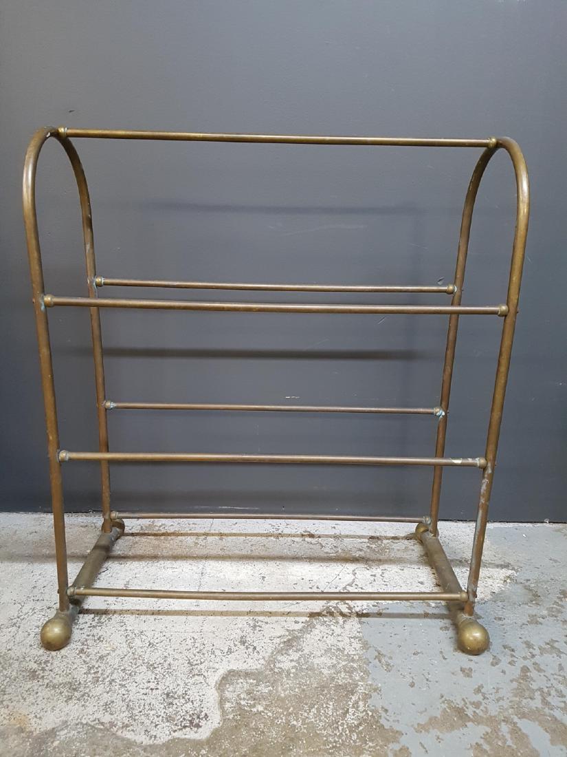 Vintage Brass Blanket Stand, Century Exclusive