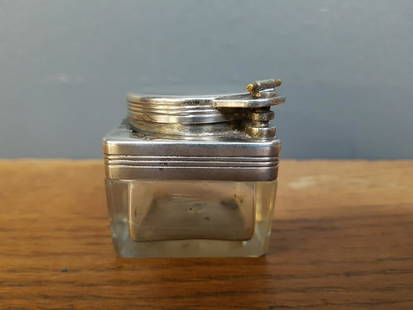 Russian Silver Inkwell Hallmarked Johann Fridrik