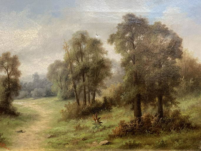 Alfred Stone Oil on Canvas Pastoral Scene - Feb 27, 2020 | Kavanagh ...