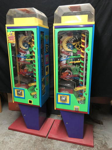2 Wowie Zowie Wacky Fun Factory Gumball Machines