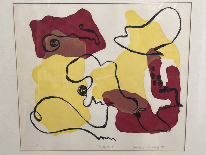 Barbara Silverberg Coloured Print Happy Days (#0062) on Feb 12, 2022 ...